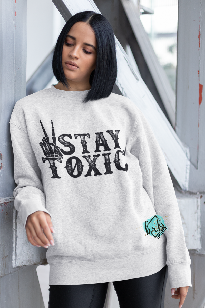 Stay Toxic, Peace Sign – BRB Transfers + Wholesale
